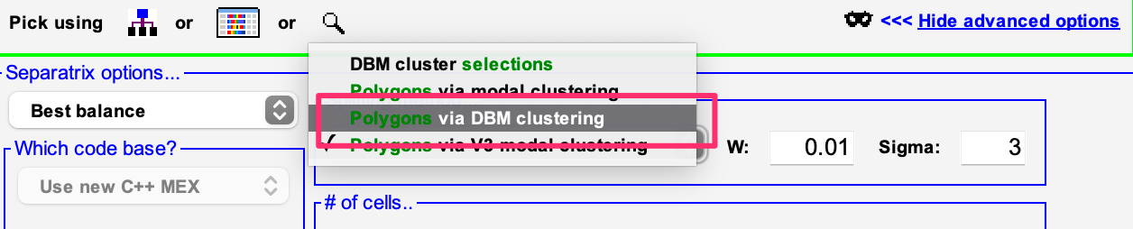 Modal Clustering - CytoGenie.Org